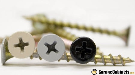 SlatWall Panel Screws (Box of 100 - 1 5/8"L) – GarageCabinets.com